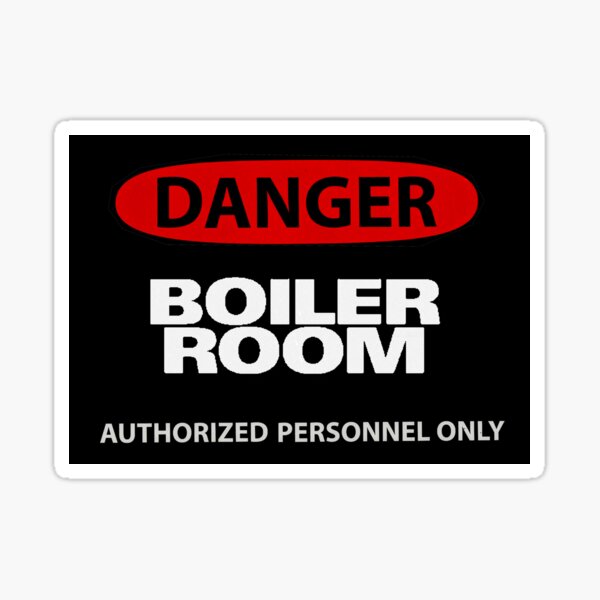 Boiler Room Stickers | Redbubble