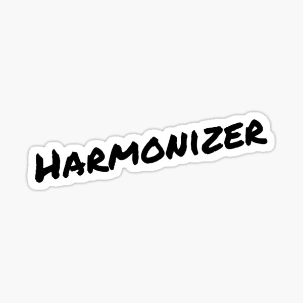 "Harmonizer sticker" Sticker for Sale by tailsdafox13 | Redbubble