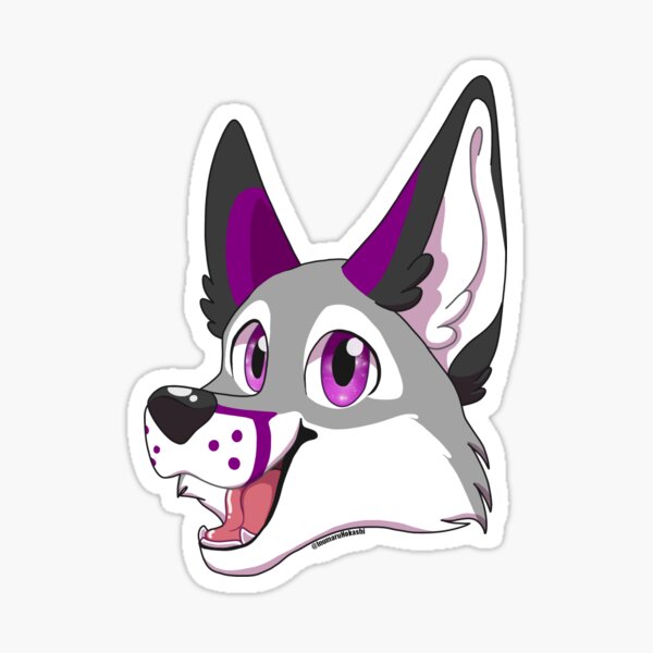 "Foxy Ace/Demi" Sticker for Sale by inumaru-hokashi | Redbubble