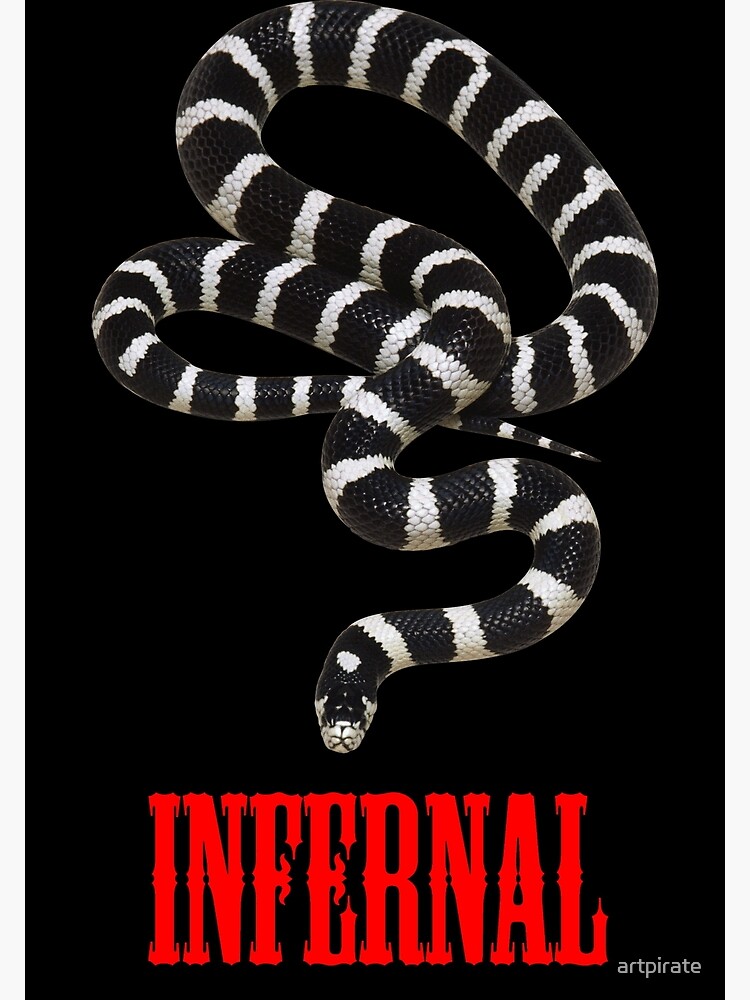 "Infernal - Snake" Poster by artpirate | Redbubble
