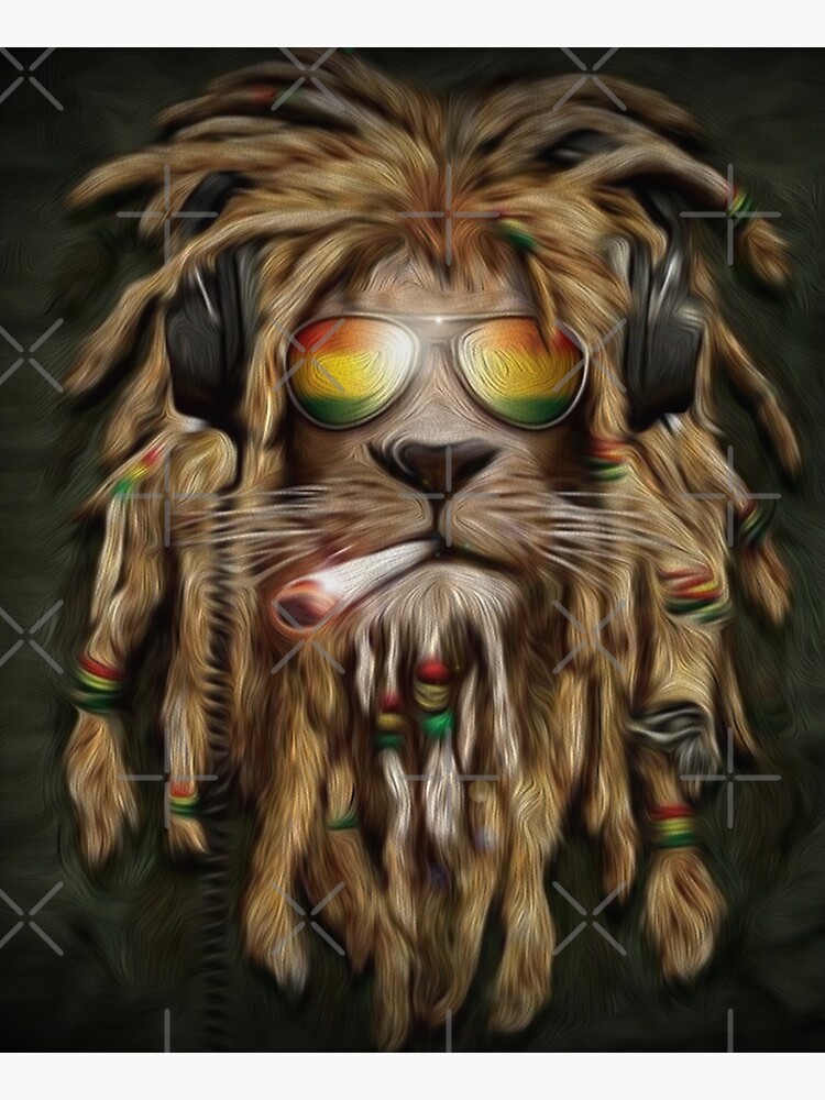 "RASTA LION" Apron for Sale by johnnyssandart | Redbubble