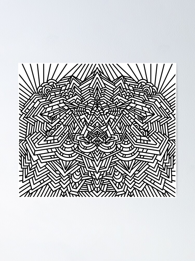 "Transformation BW" Poster for Sale by dznrwork | Redbubble