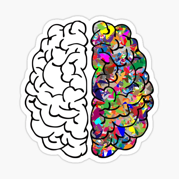 "Open mind" Sticker by DifferentC | Redbubble