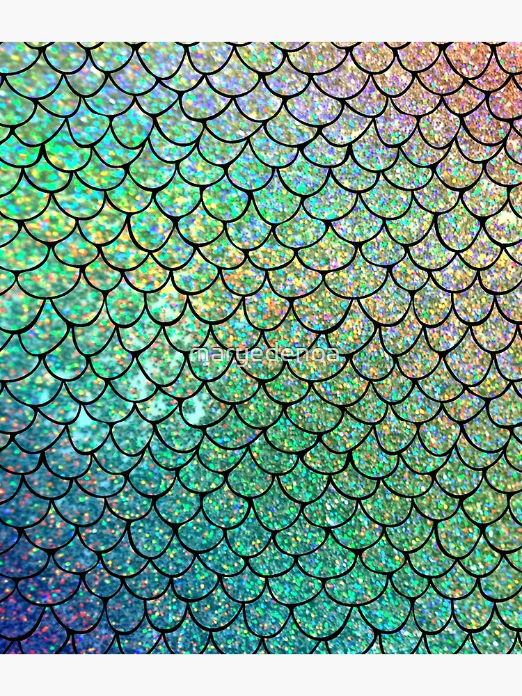 "Colorful Glitter Mermaid Scales" Backpack for Sale by maryedenoa ...