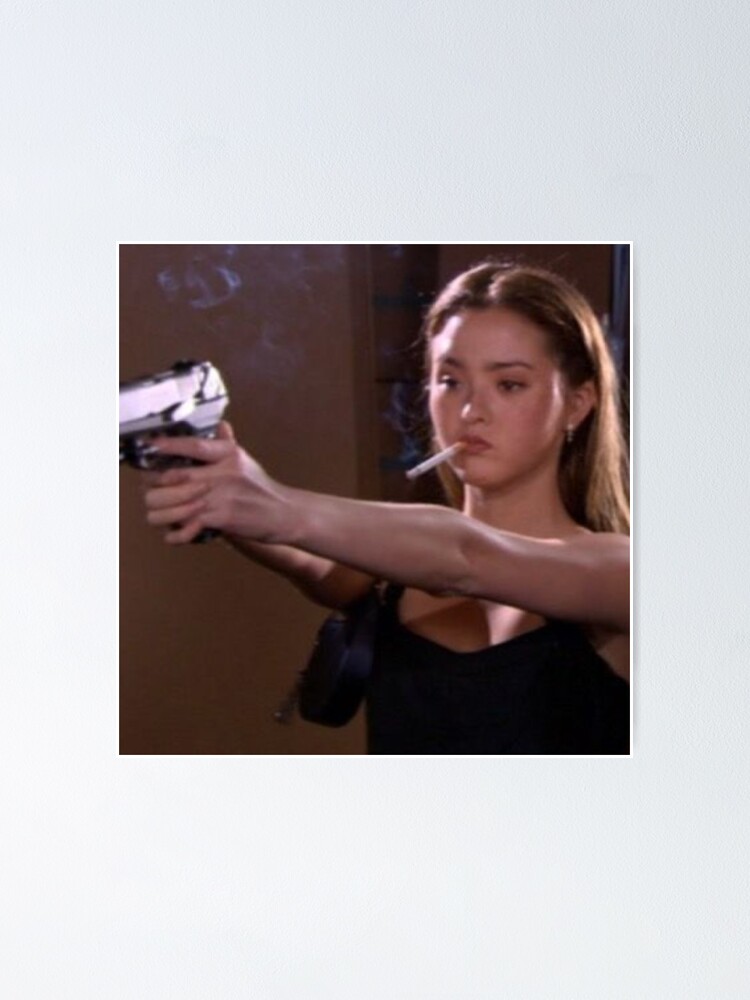 "DEVON AOKI CIGARETTE GUN" Poster by Glossypop | Redbubble