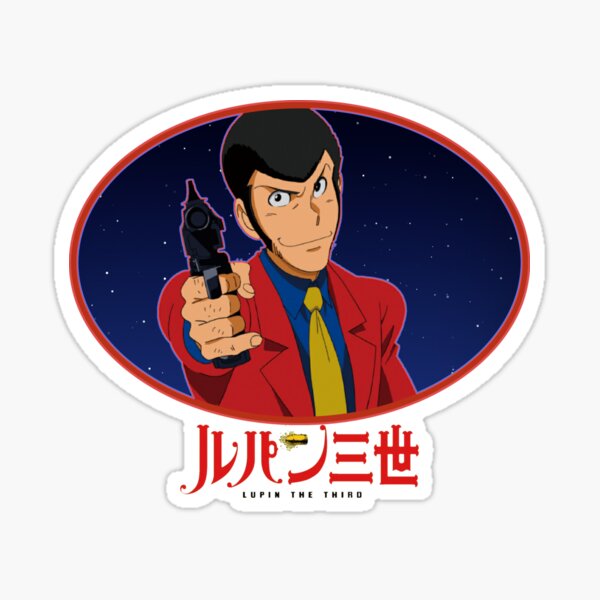 Sticker « Lupin le 3e », par stinky-kitty | Redbubble