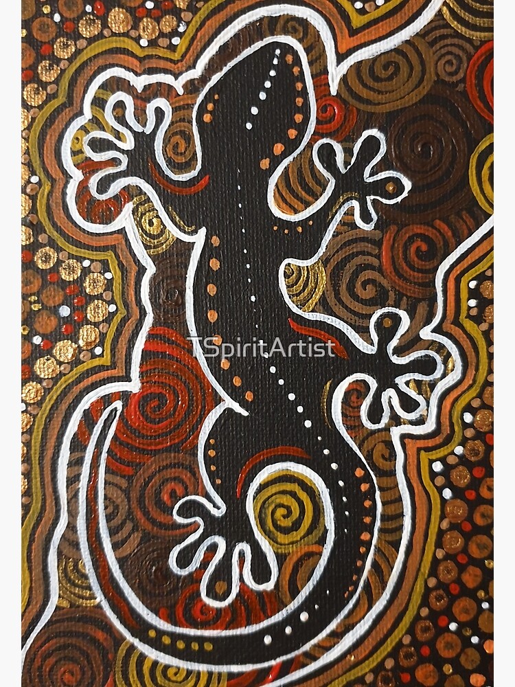 "Goanna Lizard Aboriginal Totem" Art Print for Sale by TSpiritArtist ...