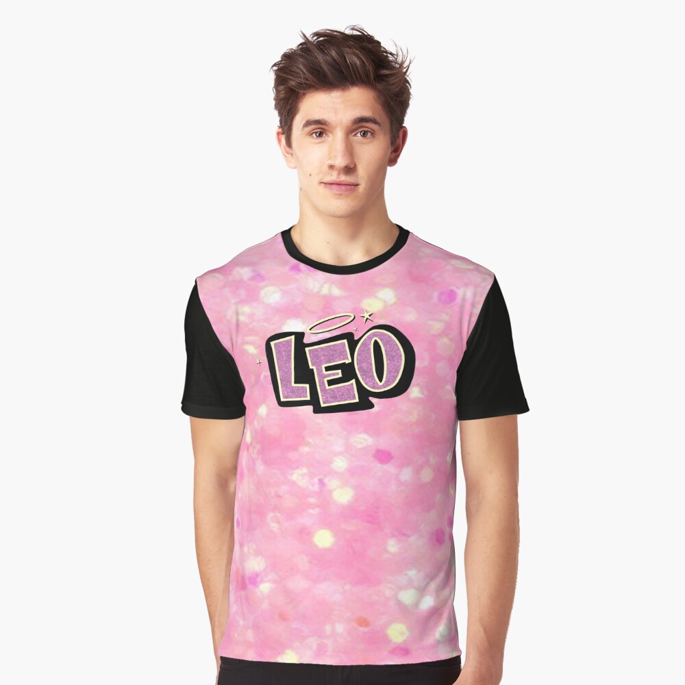"leo bratz style - iconic pink glitter font logo cute y2k aesthetic ...
