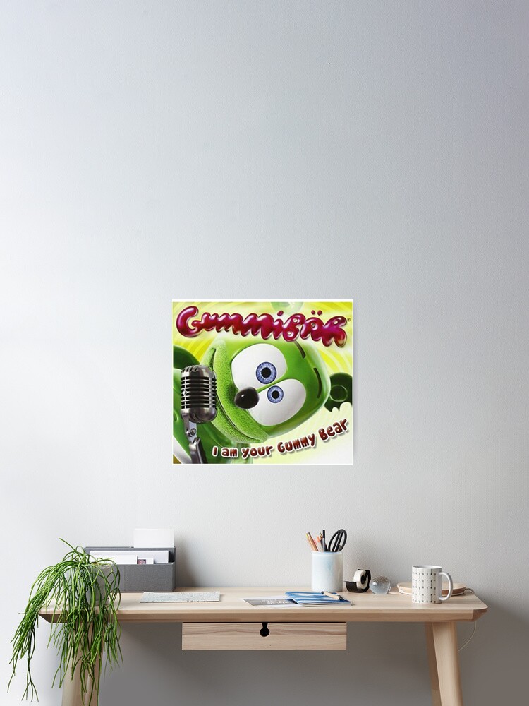 "Gummibar - I Am Your Gummy Bear" Poster for Sale by Aaronsb | Redbubble