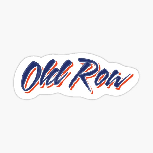 Old Row Stickers | Redbubble