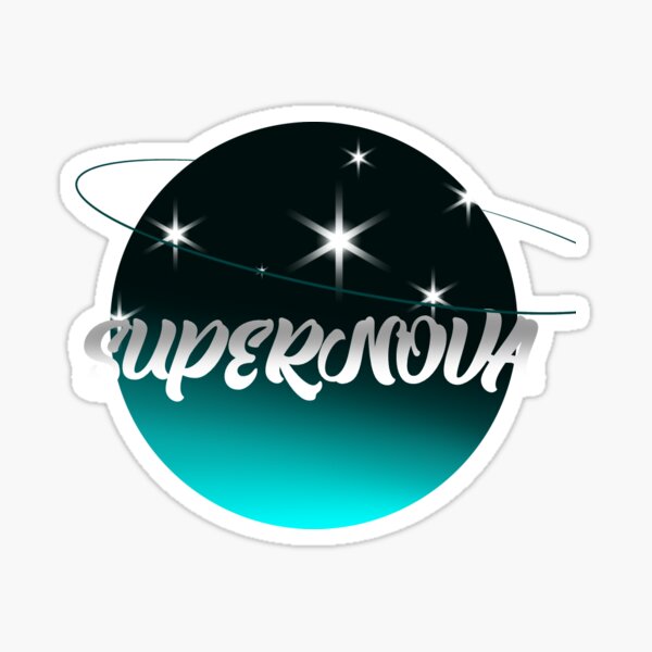 "Supernova star sticker ? " Sticker by ppinkstickers | Redbubble
