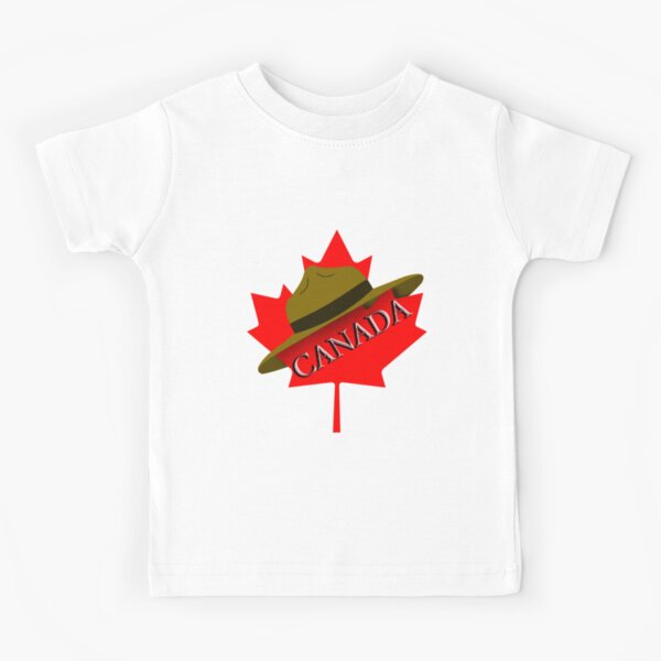 "Canada Mountie Hat" Kids T-Shirt for Sale by Gravityx9 | Redbubble