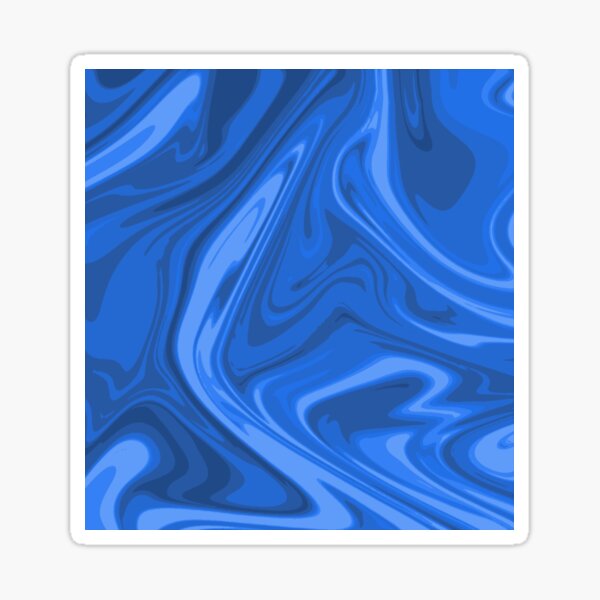 "Blue Marble Design" Sticker for Sale by Alinushkaes | Redbubble