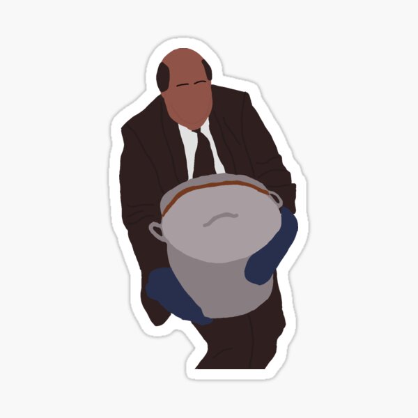 "The Office Kevin Spills his Famous Chili" Sticker by kaitlynhart06 ...
