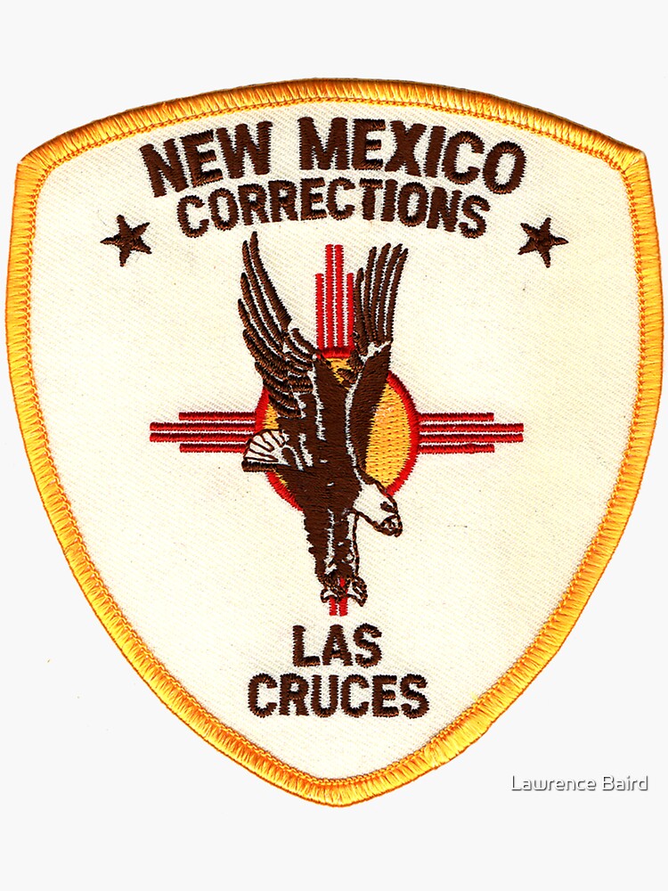 "Las Cruces Prison" Sticker for Sale by lawrencebaird | Redbubble