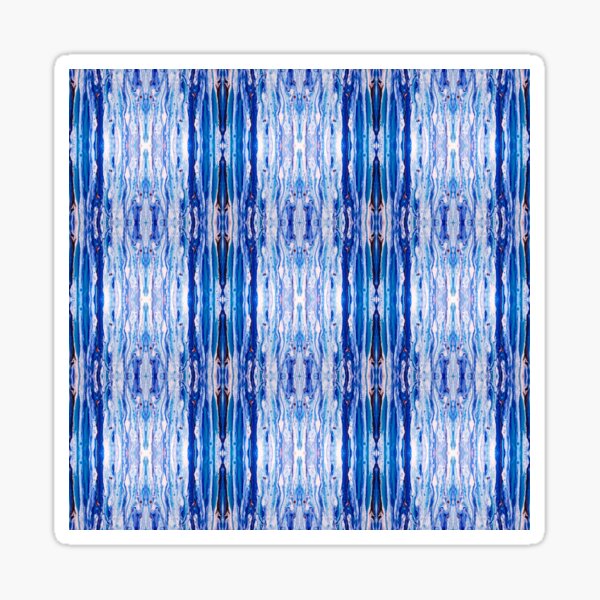 "Blue Matrix" Sticker by GVO-Designs | Redbubble