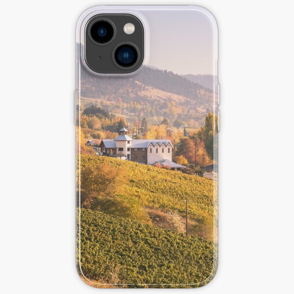 "Autumn Sunset View of Vineyards - Naramata Bench" iPhone Case for Sale ...