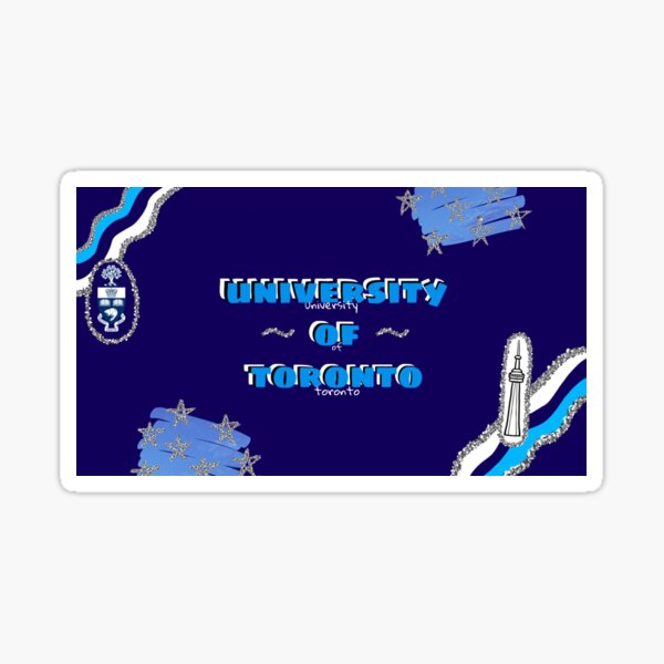 "u toronto" Sticker for Sale by alinakouzouian | Redbubble
