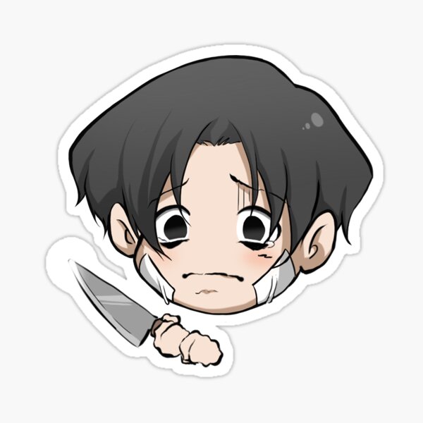 "Killing Stalking " Sticker for Sale by d1mens10ns | Redbubble
