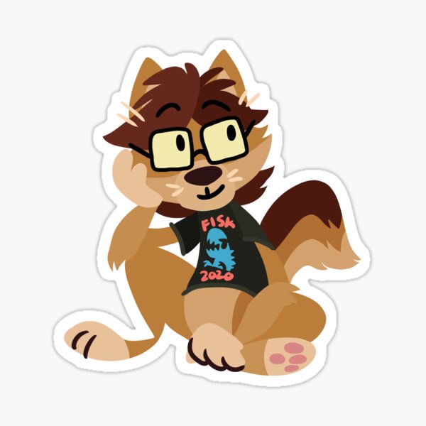 "Custom work: "Danny" sticker" Sticker for Sale by fiskorne | Redbubble