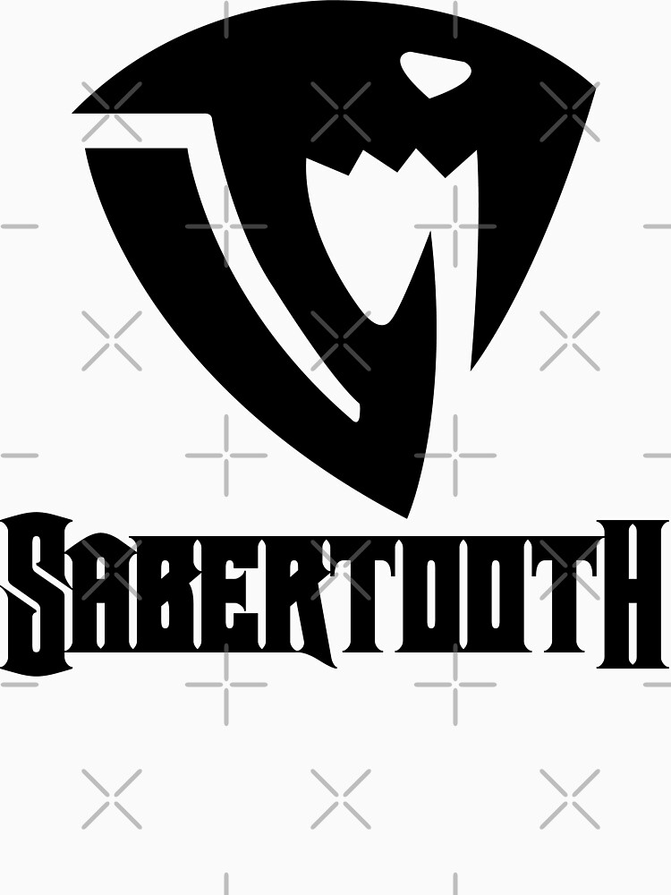 "SaberTooth Guild Tee" T-shirt for Sale by lazerwolfx | Redbubble ...