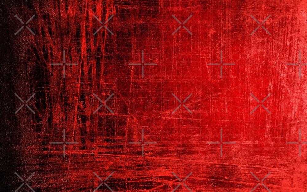 "creepy red scratches " by Dallas Draw | Redbubble