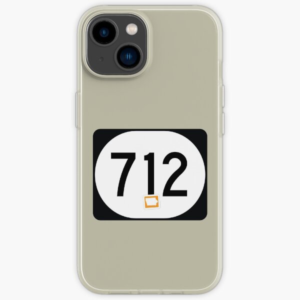 "Iowa State Route 712 (Area Code 712)" iPhone Case for Sale by SRnAC ...