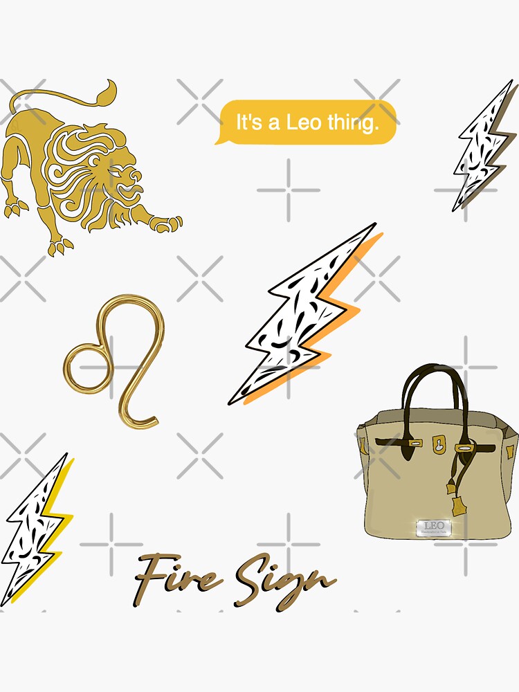 "Leo Pack" Sticker for Sale by SGMEJIA | Redbubble