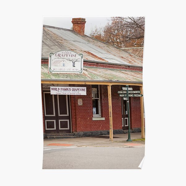 "The Grapevine, Chiltern" Poster by nord | Redbubble