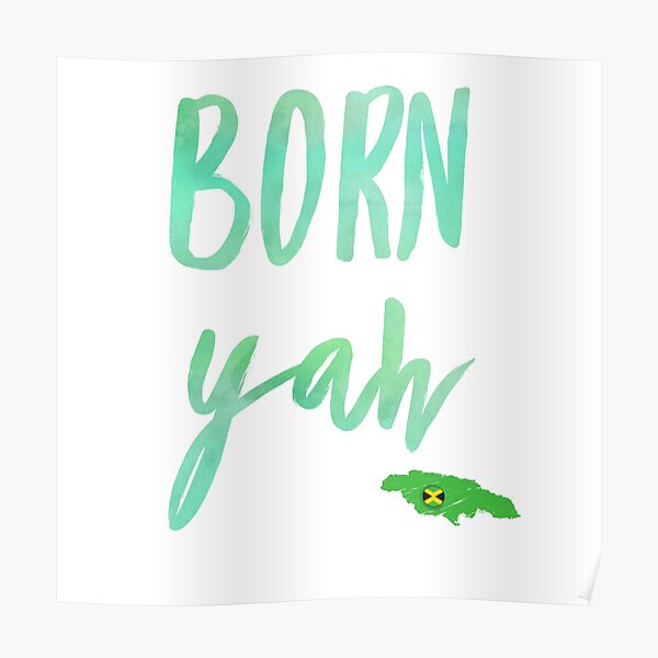 Póster «Lugar de nacimiento de la bandera de Jamaica Imprimir» de ...