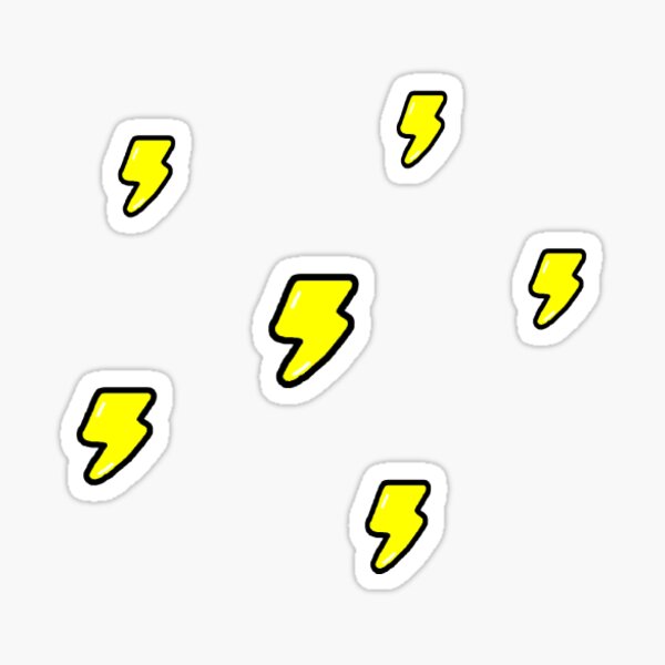 "lightning sticker pack" Sticker by dianan7 | Redbubble