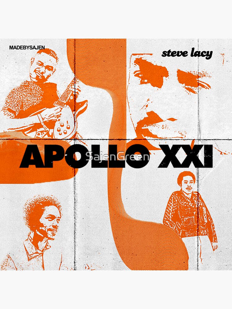 "Apollo XXI Alternate Album Cover" Sticker by SajenGreen | Redbubble
