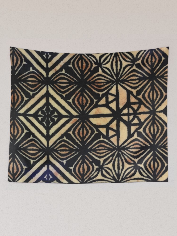 "Tapa Kapa Polynesian Design" Tapestry for Sale by Salote Faotusia ...