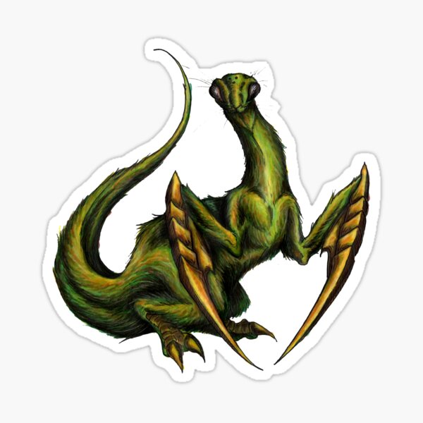 "Bestiary #11 - Rodlin" Sticker for Sale by Iron-Tofu | Redbubble