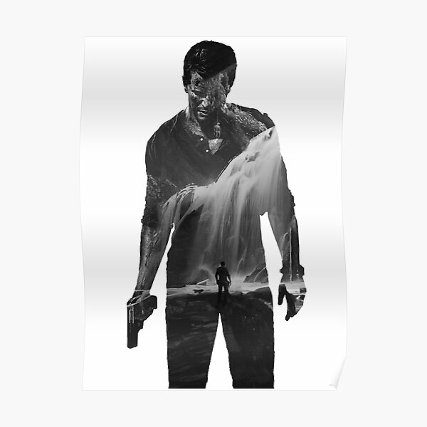 "Nathan Drake Uncharted" Poster by Savleub | Redbubble