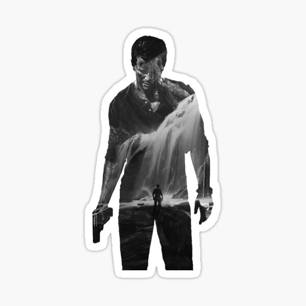"Nathan Drake Uncharted" Sticker for Sale by Savleub | Redbubble