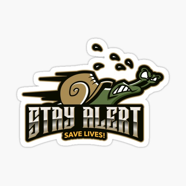 "Stay Alert - Save Lives Covid " Sticker by Got-Ya-Bak | Redbubble