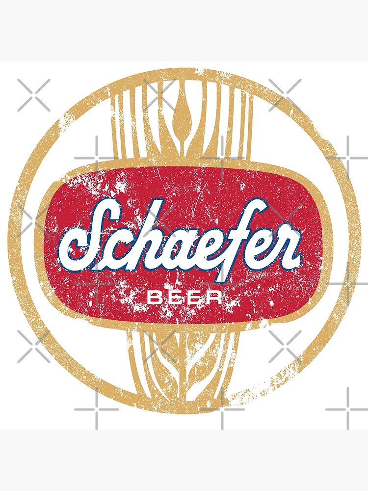 "Schaefer Beer" Poster by Retrorockit | Redbubble