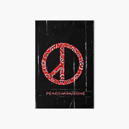 "Peaceminusone" Art Board Print for Sale by Lizet5690 | Redbubble