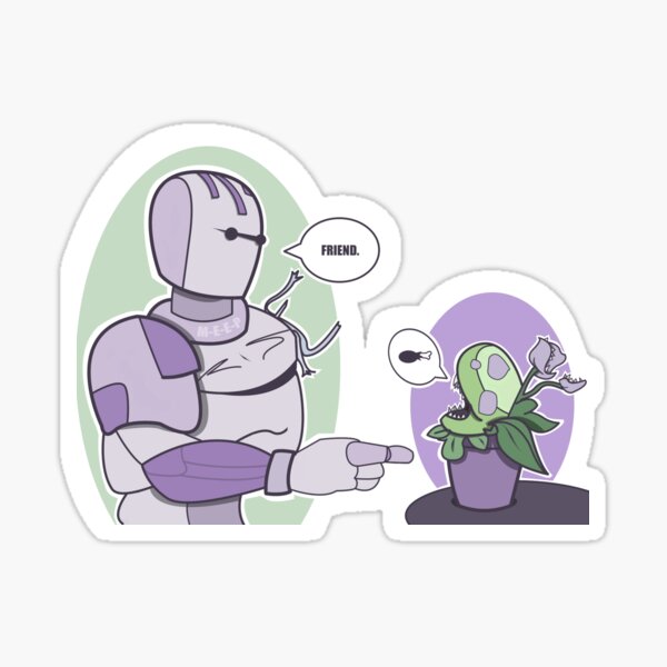 "Meep & Chomp Cute Friends " Sticker by SoLittleSteph | Redbubble