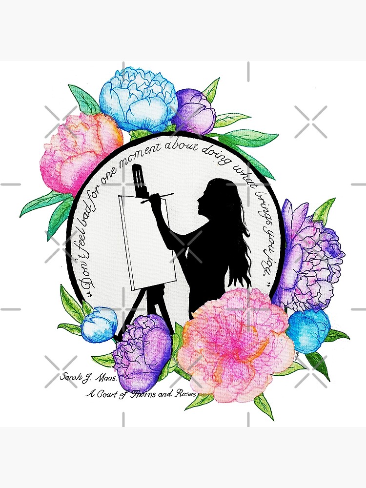 "Floral Quote (SJM Art Collection)" Art Print by TG-ART- | Redbubble