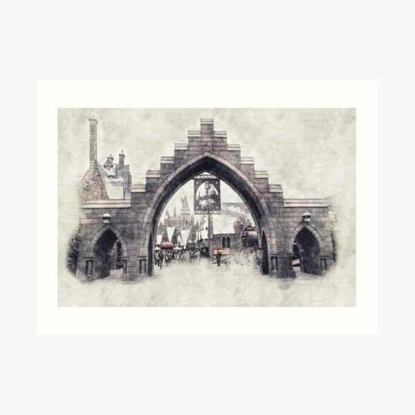 Hogsmeade Art Prints | Redbubble