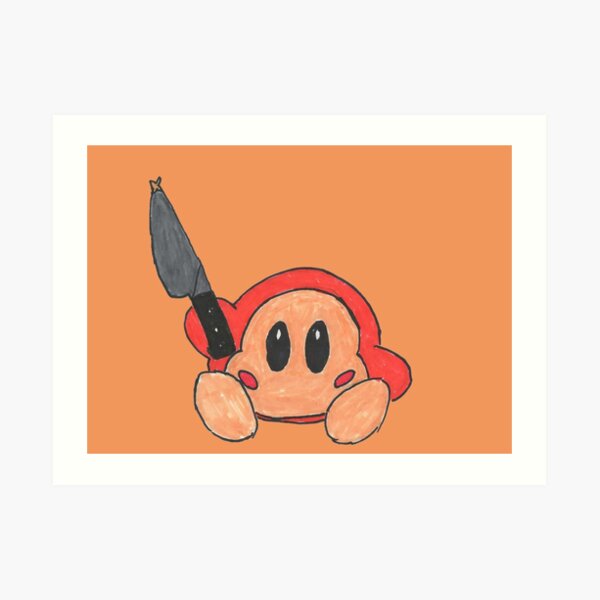 "Waddle Dee but with a Knife" Art Print by Norswisa | Redbubble