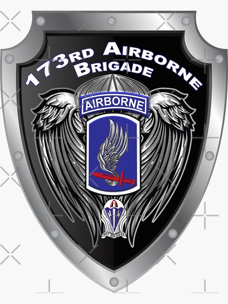 "173rd Airborne Brigade Combat Team" Sticker for Sale by SoldierAlways ...