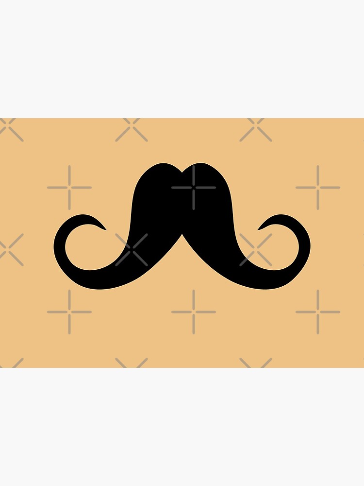 "Moustache Face Mask - Funny Coronavirus Face Masks" Mask for Sale by ...