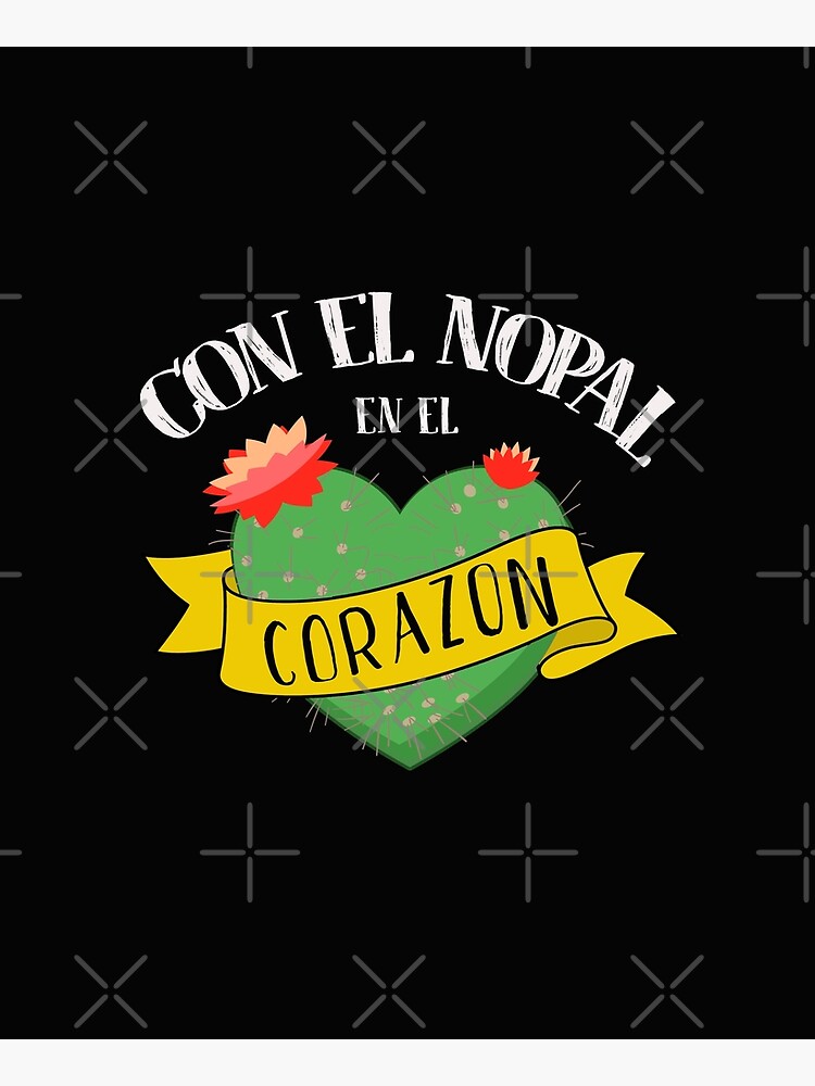 Delantal «Con el nopal en el corazón» de Socami | Redbubble
