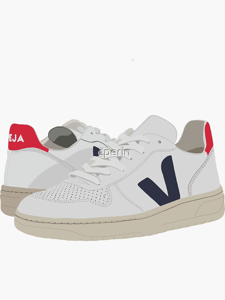 "Veja Sneakers" Sticker for Sale by eperin | Redbubble