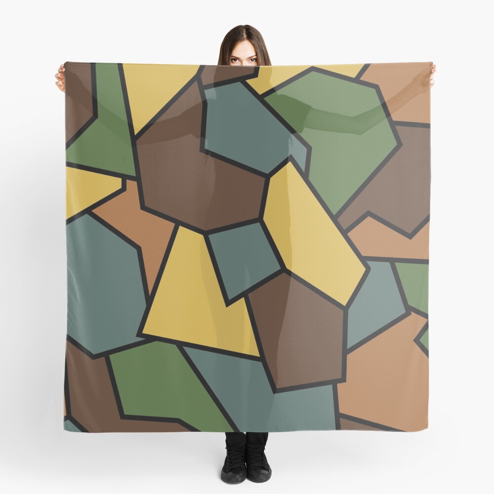 "WW1 German Camouflage" Scarf by Mercatus | Redbubble