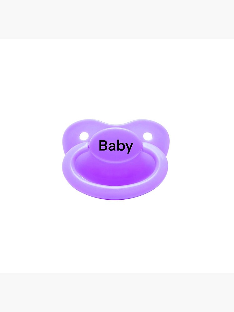 "Baby paci" Poster by DarkFlower67 | Redbubble