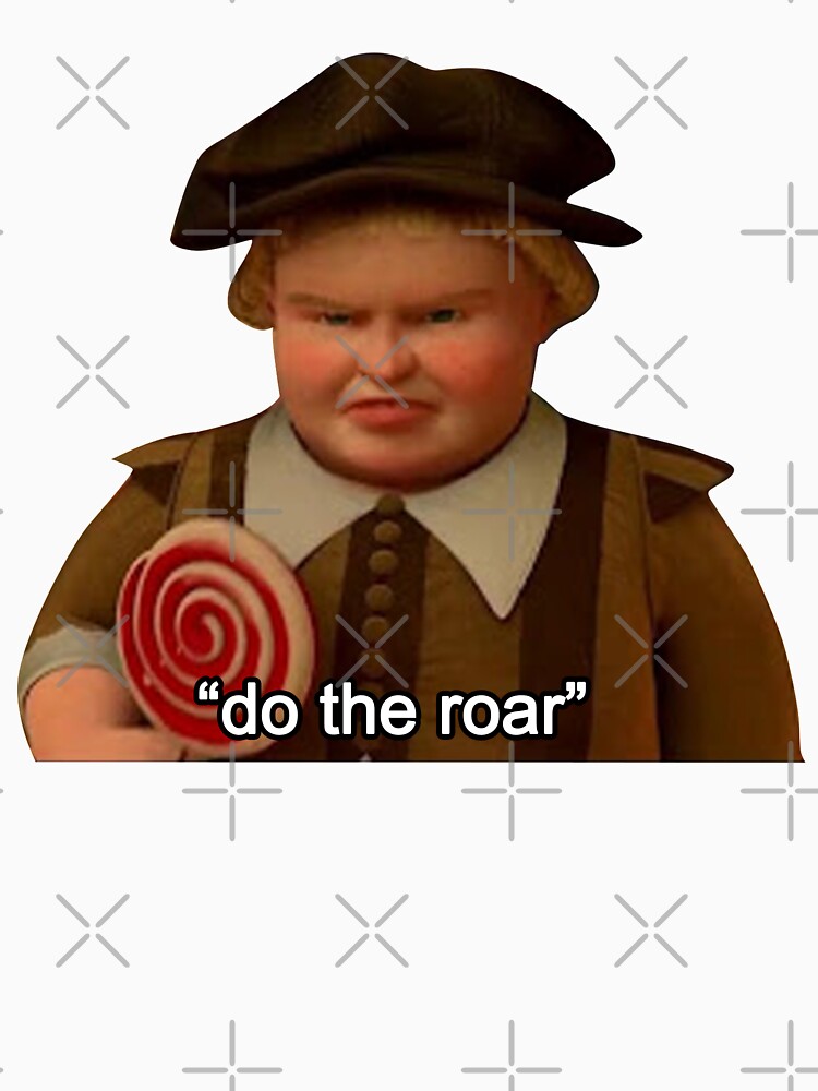 "Shrek "Do the Roar"" T-shirt for Sale by Shores-Store | Redbubble ...